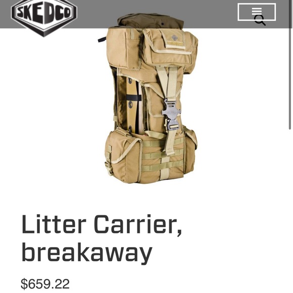 SKEDCO | Bags | New Skedco Litter Carrier Break Away | Poshmark